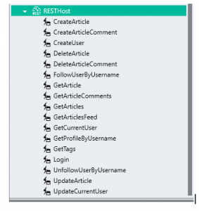 Building the RealWorld API in low-code