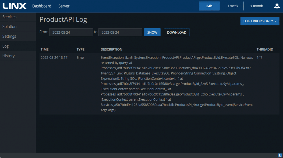 Guide: OpenAPI 3 specification to live API - Linx