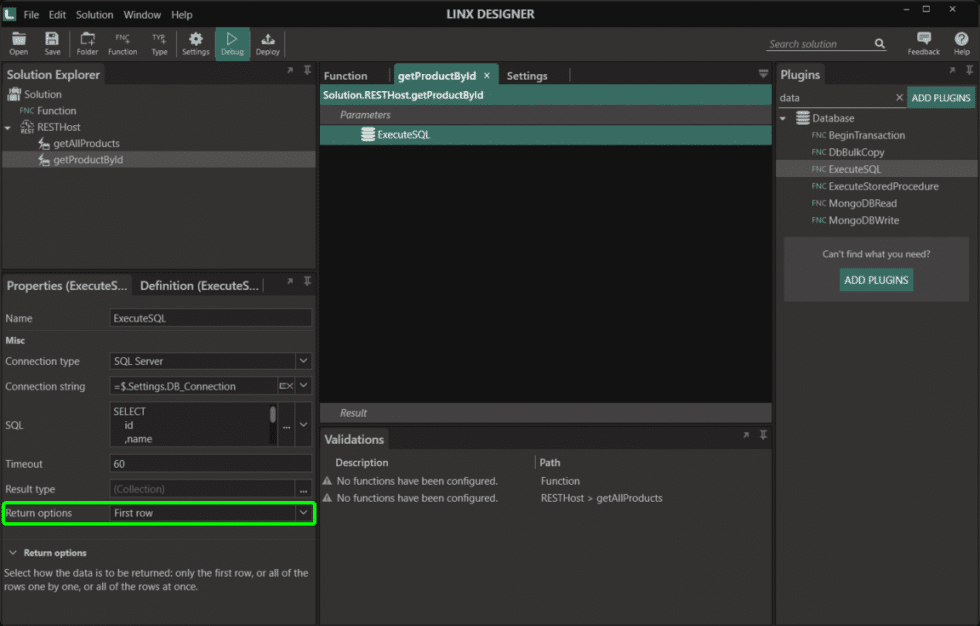 Guide: OpenAPI 3 specification to live API - Linx