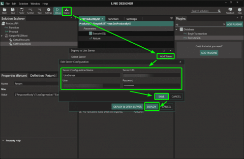 Guide: Build and host code-first APIs - Linx