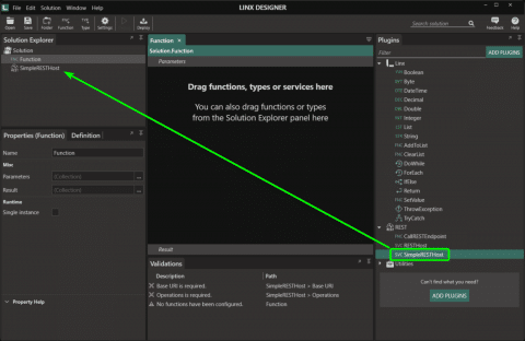 Guide: Build and host code-first APIs - Linx