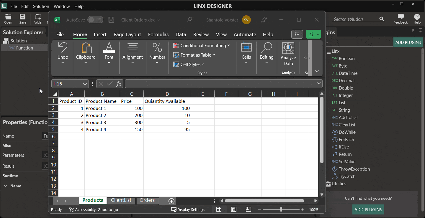 Quickly Automate Data Imports From Excel Linx