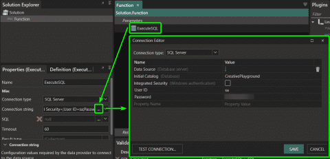 Easy interactions with MS SQL Server Databases - Linx